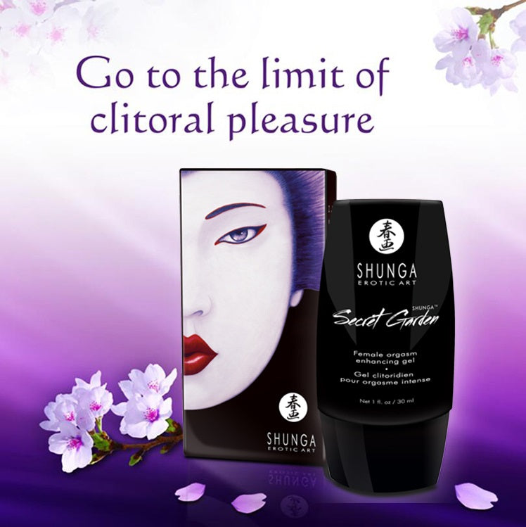 Shunga Secret Garden Female Orgasm Enhancing Gel 30ml
